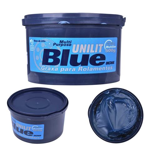 Graxa Azul Para Rolamento Unilit Blue 2 Ingrax 500g Eletricario A