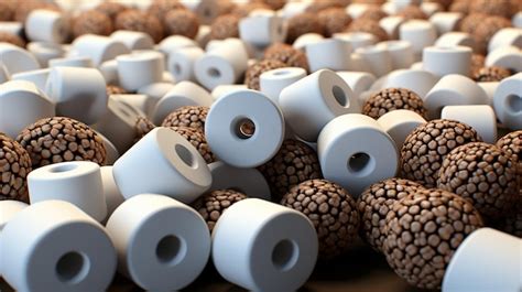 3d Rendered Photo Of Thread Roll Premium Ai Generated Image