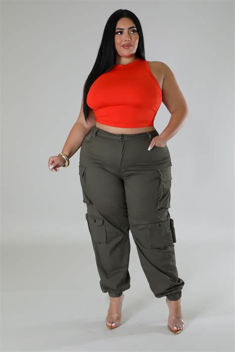 Plus Size Gitionline Curvy Women Jeans Casual Chic Style Plus Size