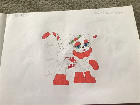 Rq For Usdm420x Junipurr The Xmas Cat In A Diaper By Bryanghidorah2002 On Deviantart