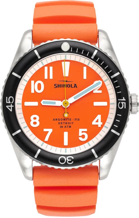 Shinola Orange The Duck Watch Shinola