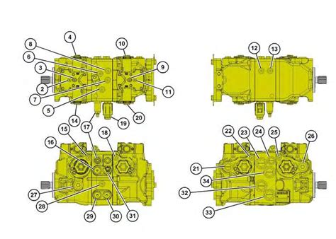 Cd10 Vibratory Asphalt Compactor Machine Systems Piston Pump Vibratory
