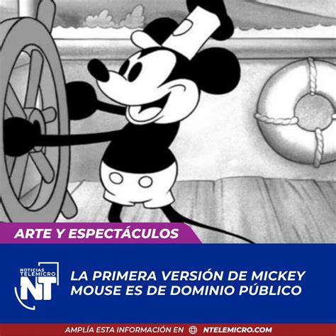 Primer Dibujo De Mickey Mouse