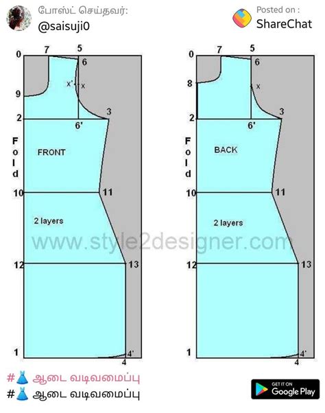 Pin By Soniya Raja On Tailoring Sewing Blouses Sewing Tutorials Clothes Sewing Dresses