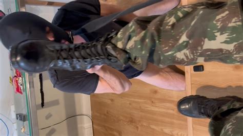 Boot Worship Worshipping Military Boots