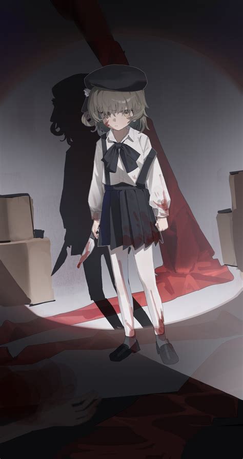 Ar2a Hatoba Tsugu Tsugu Vtuber Absurdres Highres 1girl 1other Beret Black Bow Black