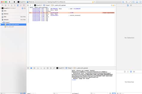 Sdk Thread Signal SIGABRT Stack Overflow