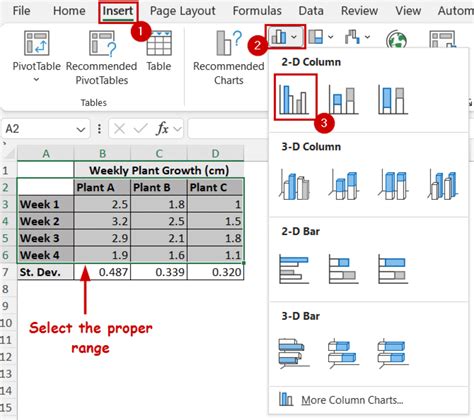 how to add individual error bars in excel step by step guide excel