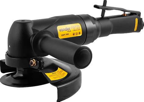 Esmerilhadeira Angular Pneumática 7 180 Mm Eap 700 Vonder Plus Brenfeer Ferramentas Para