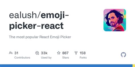 GitHub Ealush Emoji Picker React The Most Popular React Emoji Picker
