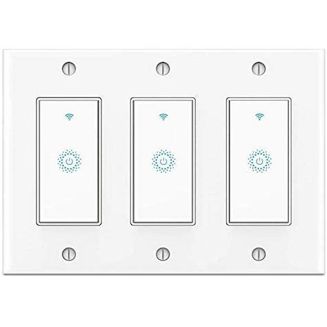 Smart Switch 3 Gang Not 3 Way Switch Smart Wifi Light Switch