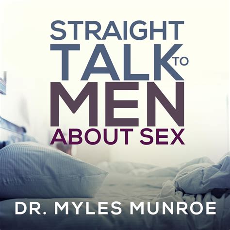 ‎straight Talk To Men About Sex Album By Dr Myles Munroe Apple Music