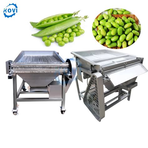 Green Pea Bean Peeling Shelling Machine Soya Bean Sheller Machine