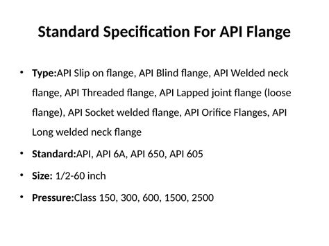 Ppt Api Flange Manufacturer In India Powerpoint Presentation Free