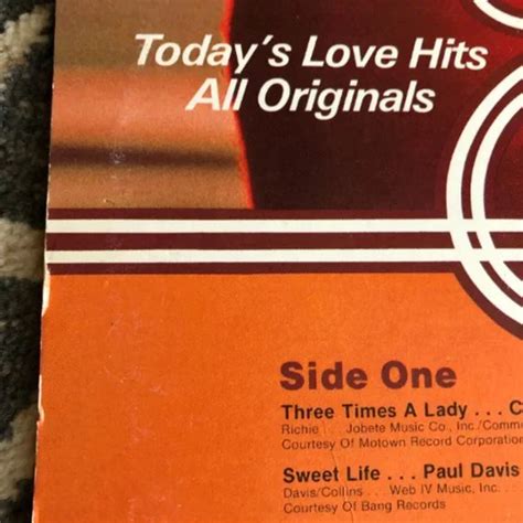 Vintage Media 7s Ktel Emotions Record 70s Ktel Album 70s Record