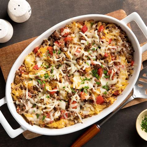 Spaghetti Squash Casserole Recipe