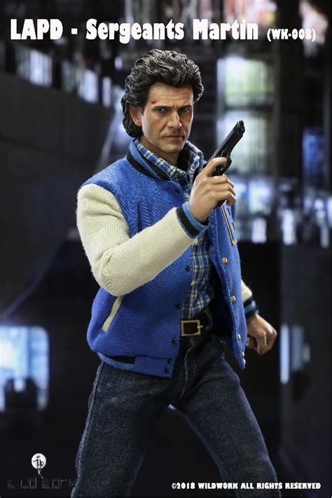 toyhaven: Wild Work 1/6th scale LAPD Sergeants Martin 12" Action Figure: Mel Gibson as Martin Riggs