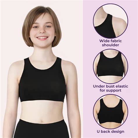 Beginner Bras For Teens Padded And Non Padded Starter Bras Adira