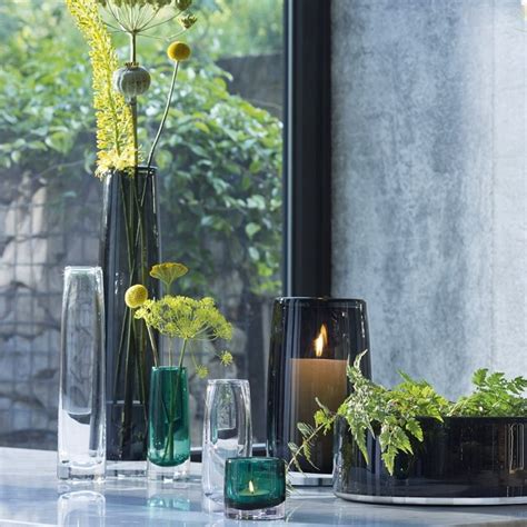 Lsa Stems Giant Vase H85cm Slate Artelia