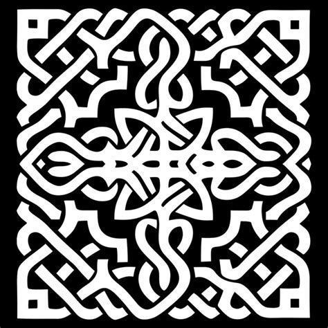 Premium Vector Patter In Celtic Style