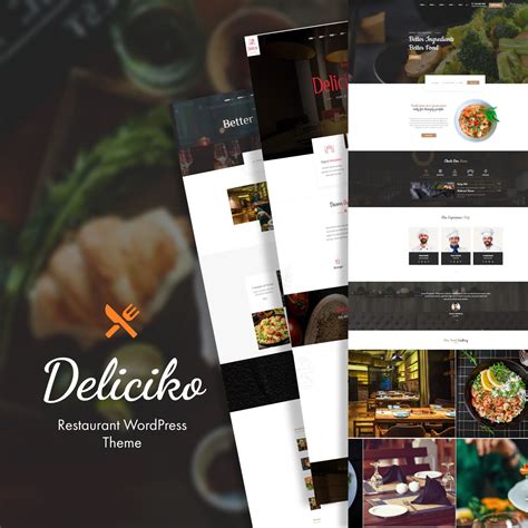 Deliciko Restaurant Wordpress Theme Masterbundles