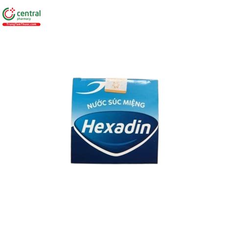 Nước Súc Miệng Hexadin Kháng Khuẩn Phòng Ngừa Bệnh Lý Răng Miệng
