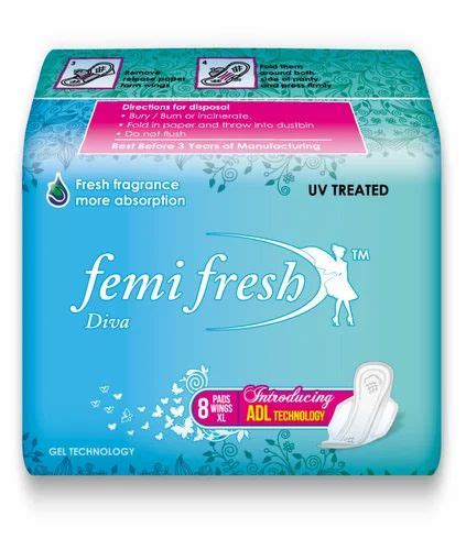 Femi Fresh Diva Sanitary Napkins At ₹ 55pack New Items In Bhilwara