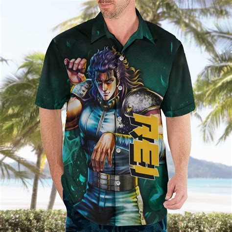 Rei Fist Of The North Star Hawaiian Shirt Anime Mix Manga Unique