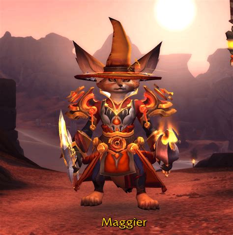 I Really Like The New Mage Set Fits Me Actually Trying To Learn Fire Mage R Wow