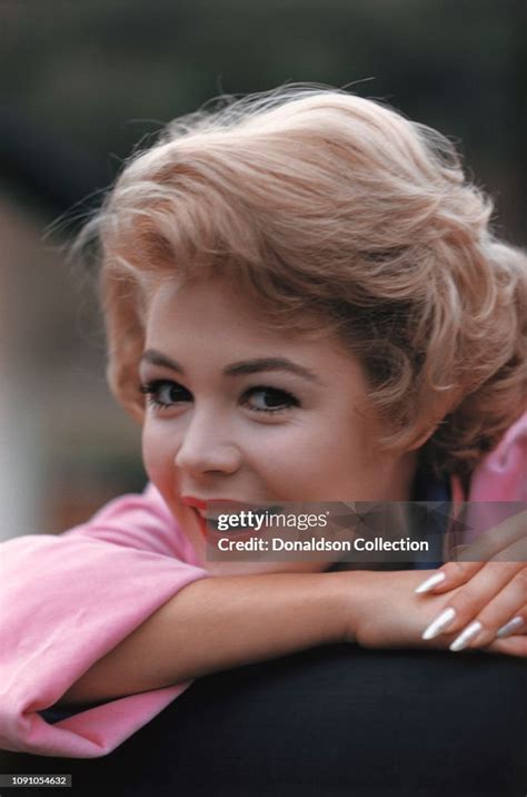 Actress Sandra Dee Poses For A Photo On November 3 1959 In Los News
