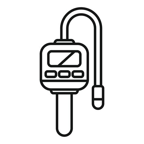 Digital Gas Detector Measuring Instrument Showing Methane Level