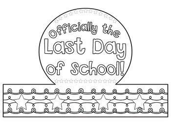 Last Day Of School Activities Last Day Of School Crown Craft End Of