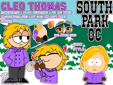 South Park Oc By G00sethegreat On Deviantart