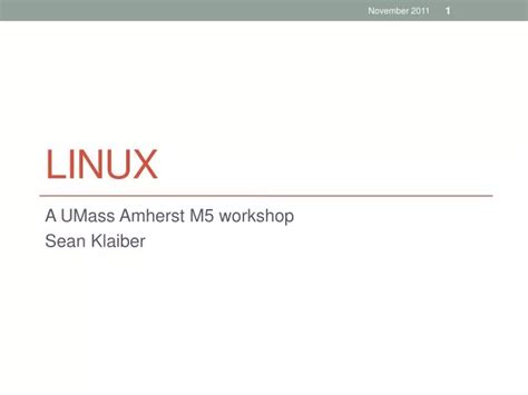 Ppt Linux Powerpoint Presentation Free Download Id1580849 Ppt Linux Powerpoint Presentation Free Download Id1580849