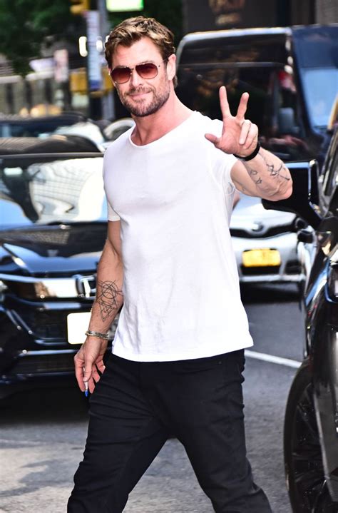 Chris Hemsworth Admits He Almost Removed Tattoo Until His Daughter