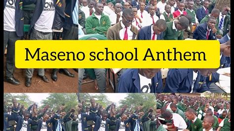 Maseno School Hilarious School Anthem 🔥 Youtube