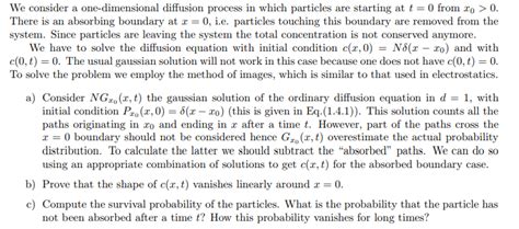 We Consider A One Dimensional Diffusion Process In