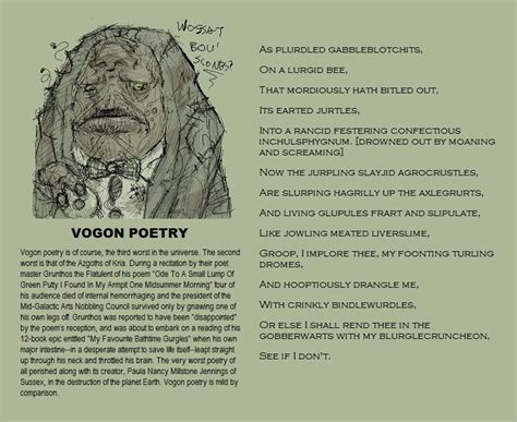 Hitchhikers Guide Vogon Poetry At Ted Hayes Blog