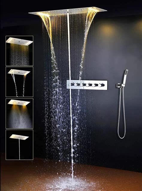 Shower Lighting Fixtures Illuminating Your Bathing Experience Shower