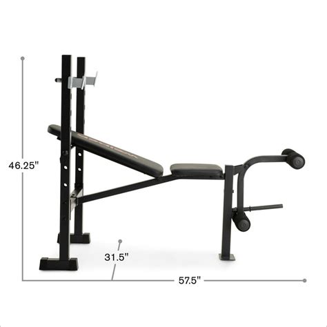 Weider Weight Bench Assembly Instructions Weider Legacy Flat Weight