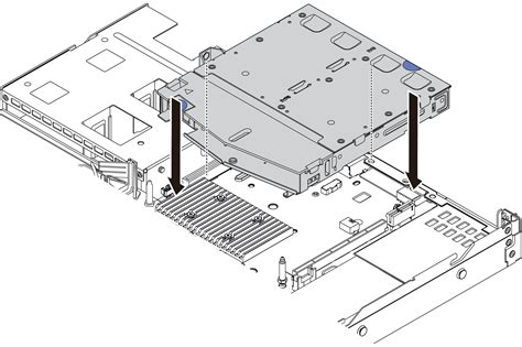 Install The Rear Hot Swap Drive Assembly Thinksystem Sr645 Lenovo Docs