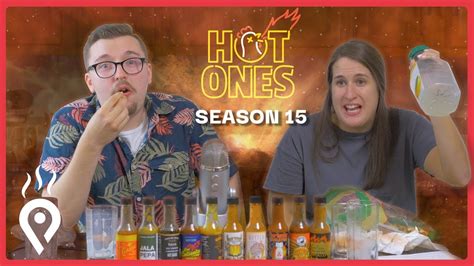 Hot Ones Season 15 Lineup Couple Eats Hot Wings For You Youtube