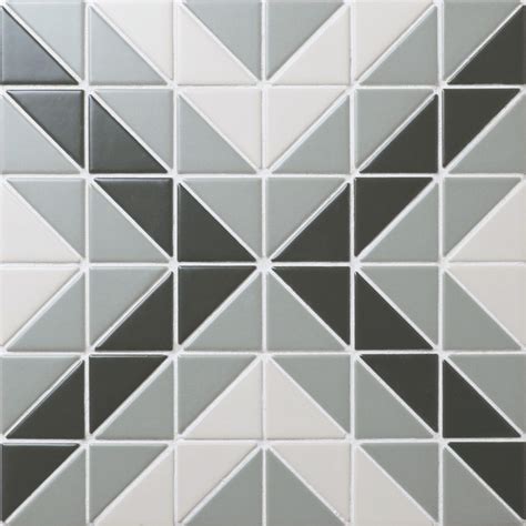 Chino Hill Square 2 Triangle Geometric Tiles Backsplash Ant Tile