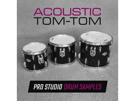 Acoustic Tom Tom Drum Samples 24 Bit Wav Pro Quality Ludwig Gretsch
