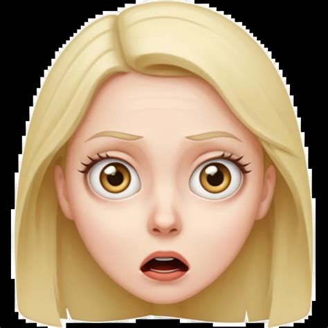 Woman Having Scary Episode Emoji Ai Emoji Generator