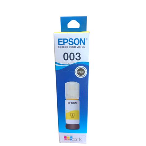 Epson 003 Ink Bottle 65ml Ecotank Printer L1100 Series L3100 Series