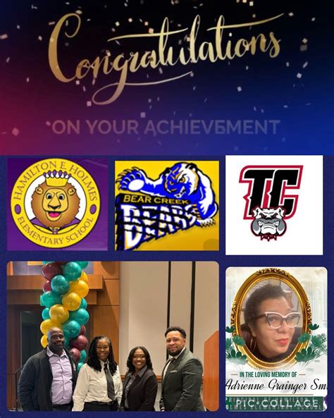 I Am Excited To Recognize The Exemplary Leadership Of Dr Ethel Lett Mr Felipe Jackson And