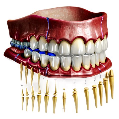 Tooth Anatomy Chart Png 06262024