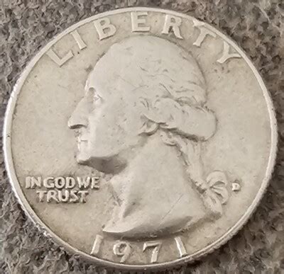 1971 D Washington Quarter Ddr Doubled Die Reverse Fs 801 Variety Coin