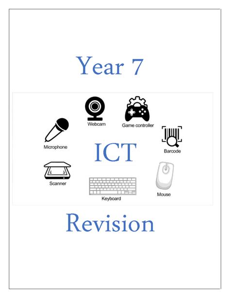 Year 7 Ict Revision 2025 2026 Key Concepts And Devices Studocu